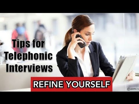 Tips for Telephonic Interview/How to attend telephonic interview for ...