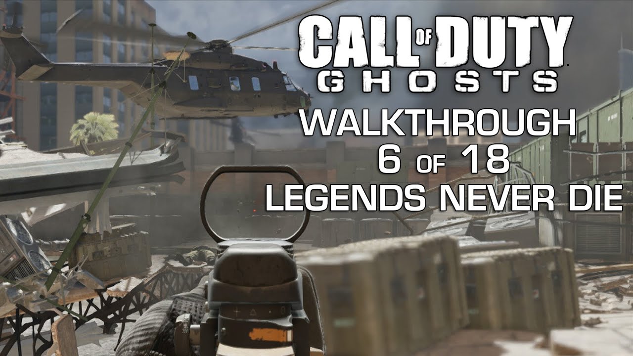CoD: Ghosts Walkthrough 6 of 18 - Legends Never Die [1080p] (PS4 ...