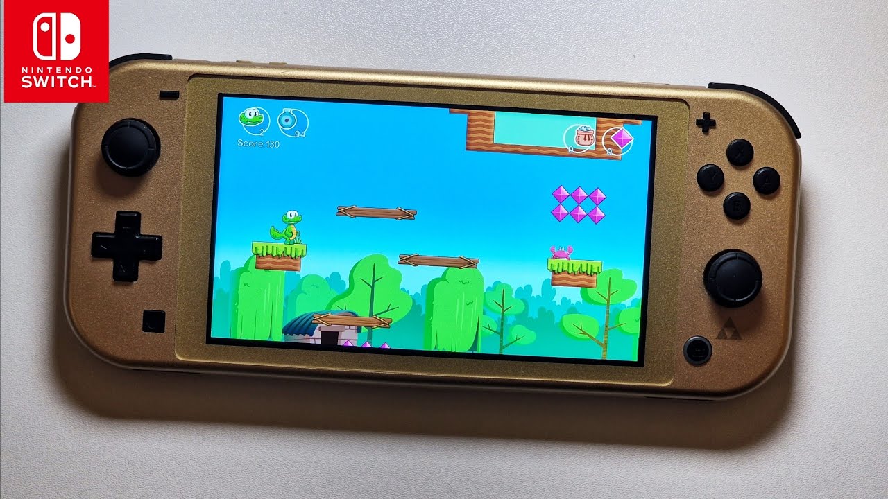 Croc's World Nintendo Switch Lite Gameplay - YouTube