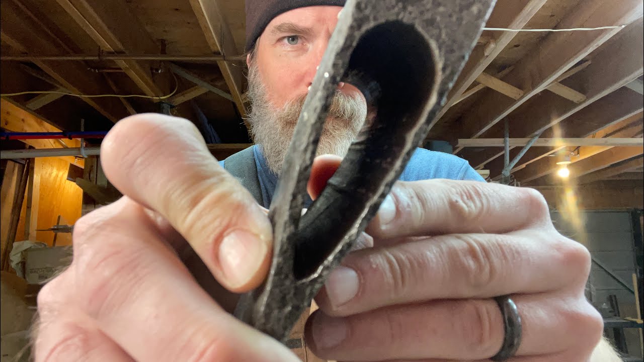 Axe Fitting: Eye ridges - YouTube