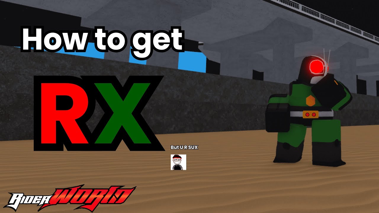 Hot to get RX!! - [Roblox] Rider World - YouTube