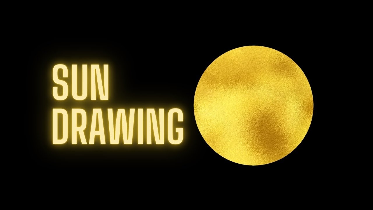 🌞 Incredible Hand Drawn Sun Illustration! Watch the Sun Shine Bright! ☀ ...