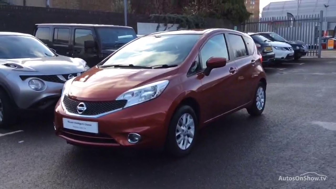 AJ14LSF NISSAN NOTE ACENTA RED 2014, MC Glyn Hopkin Ilford Nissan - YouTube
