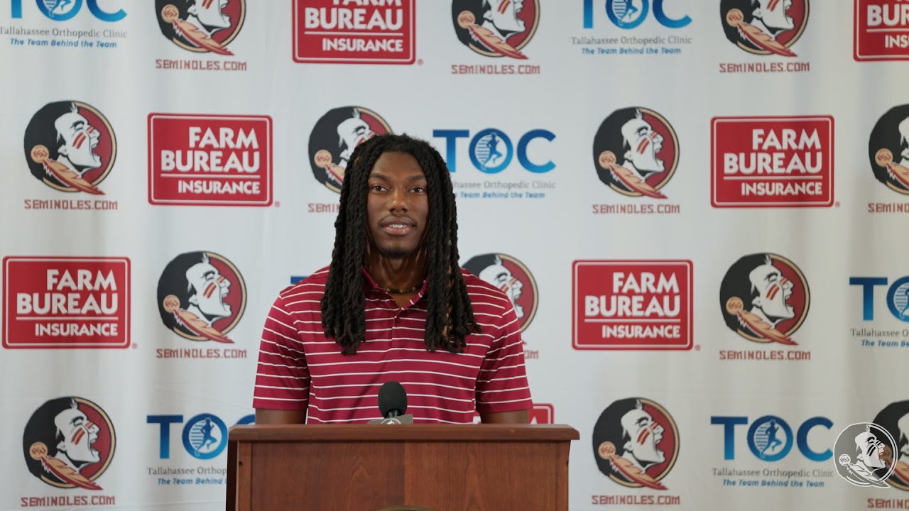 SAMUEL SINGLETON JR TALKS RB ROOM | FSU Football - YouTube