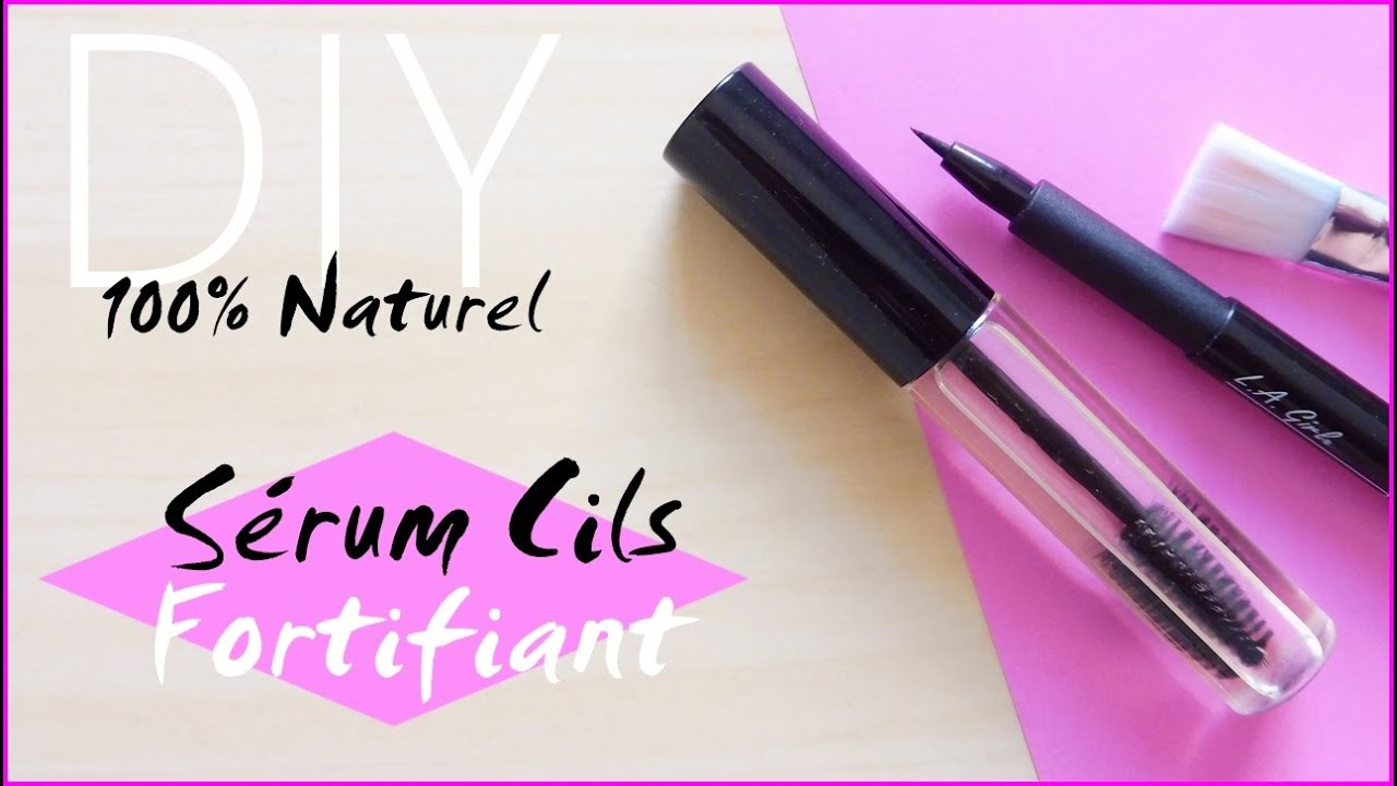 DIY • Sérum Fortifiant Cils & Sourcils ! - YouTube