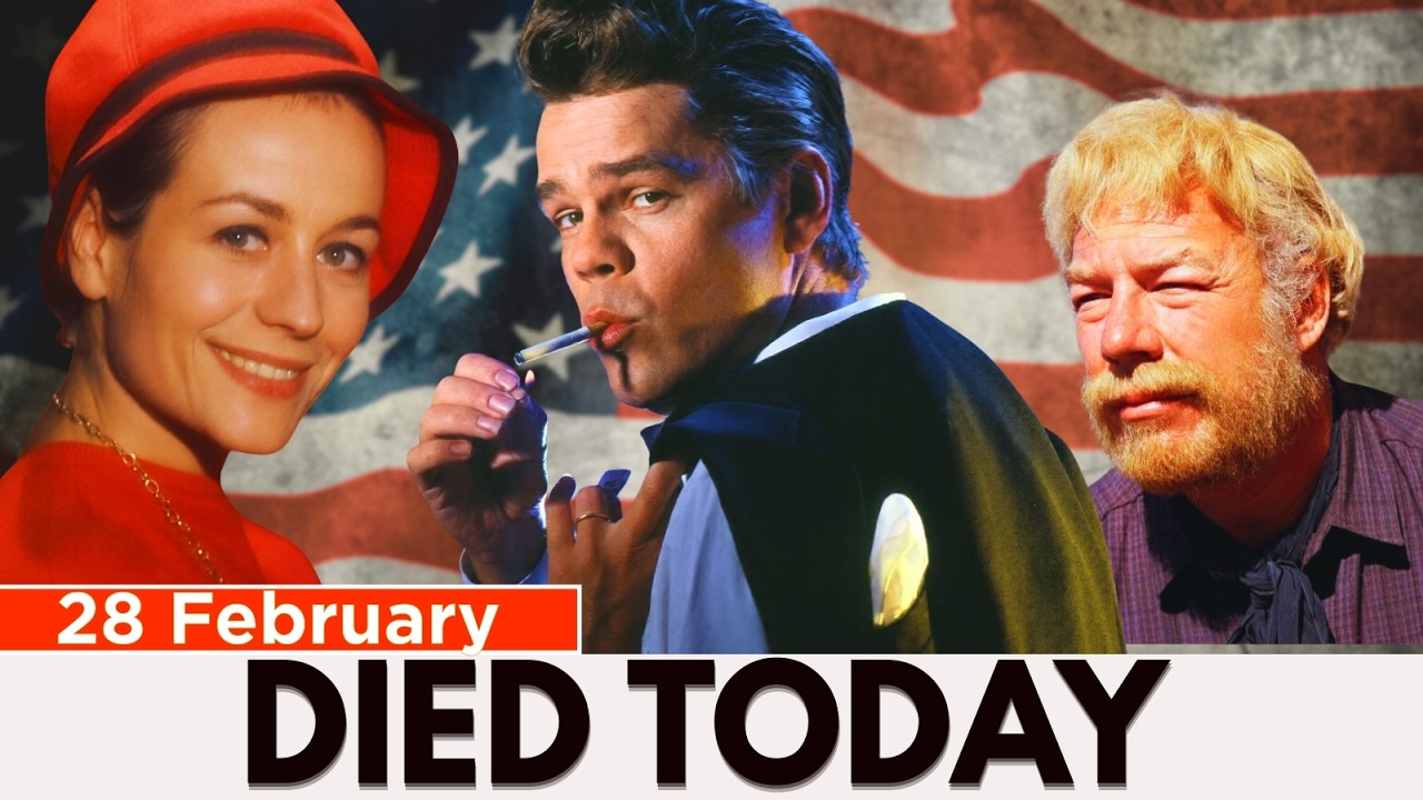 Who Died Today | Famous Deaths On This Day February 28 - YouTube