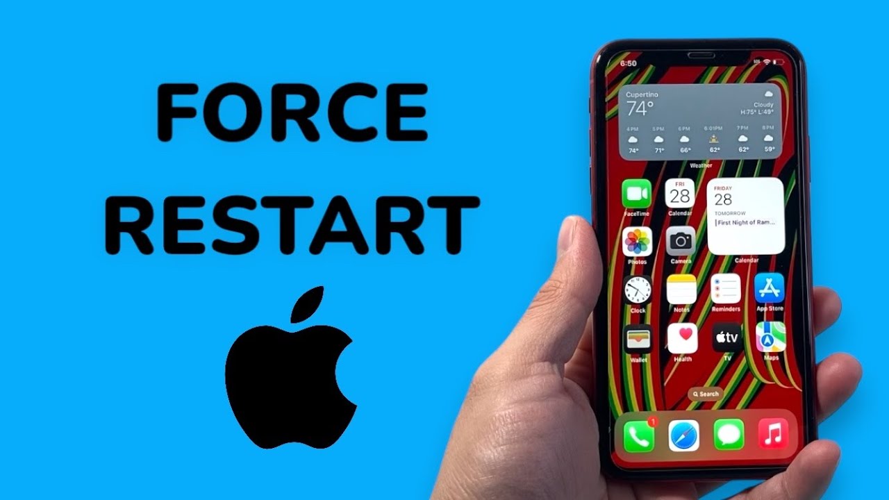 How To Force Restart iPhone XR? - YouTube