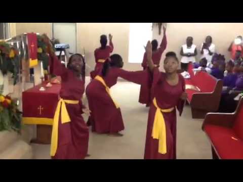 Straight Life church of God Girls Praise Team - Cordele, Ga - YouTube