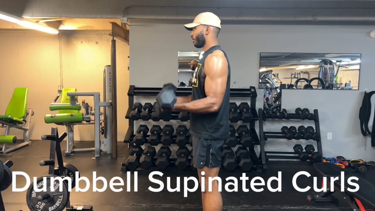 Dumbbell Supinated Curls - YouTube