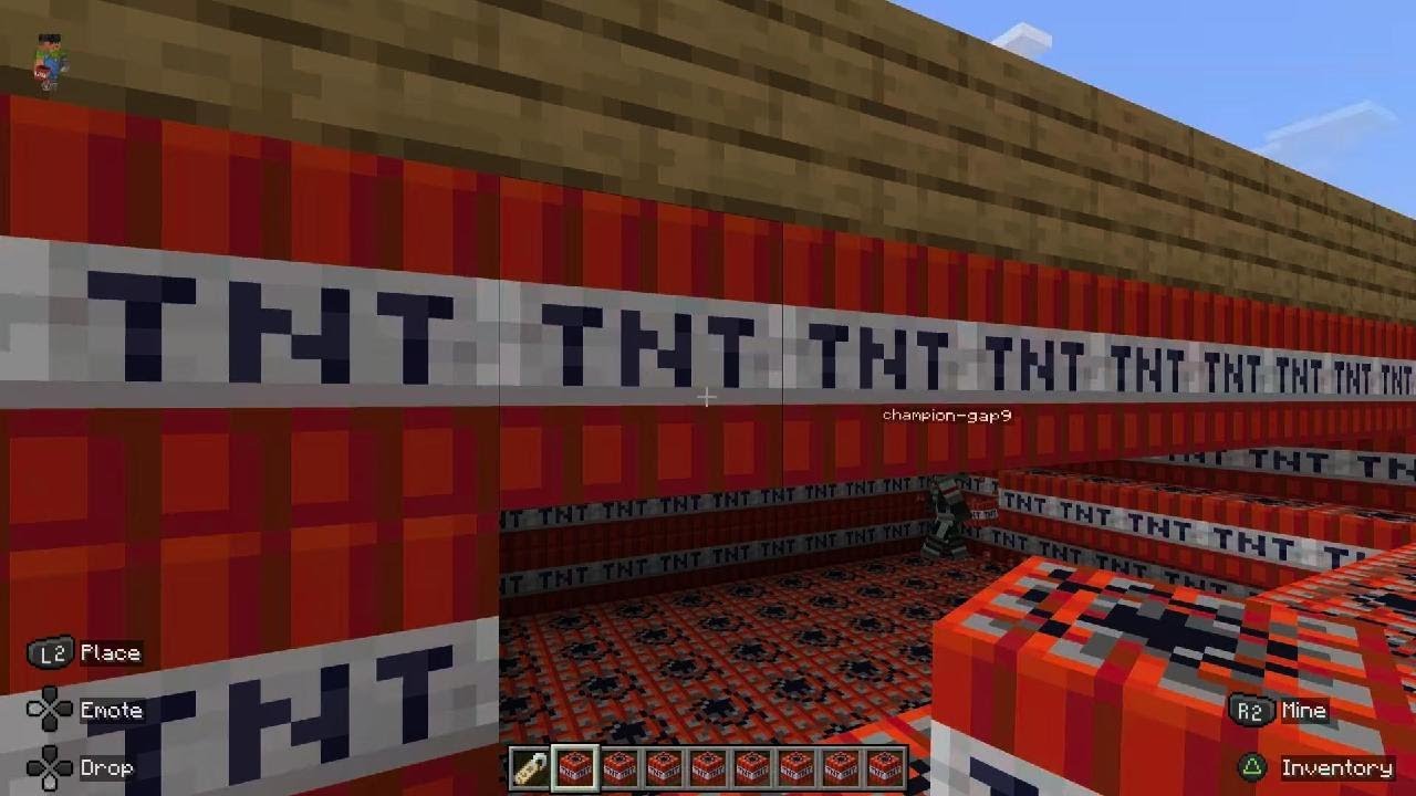 Lighting TNT in Minecraft - YouTube