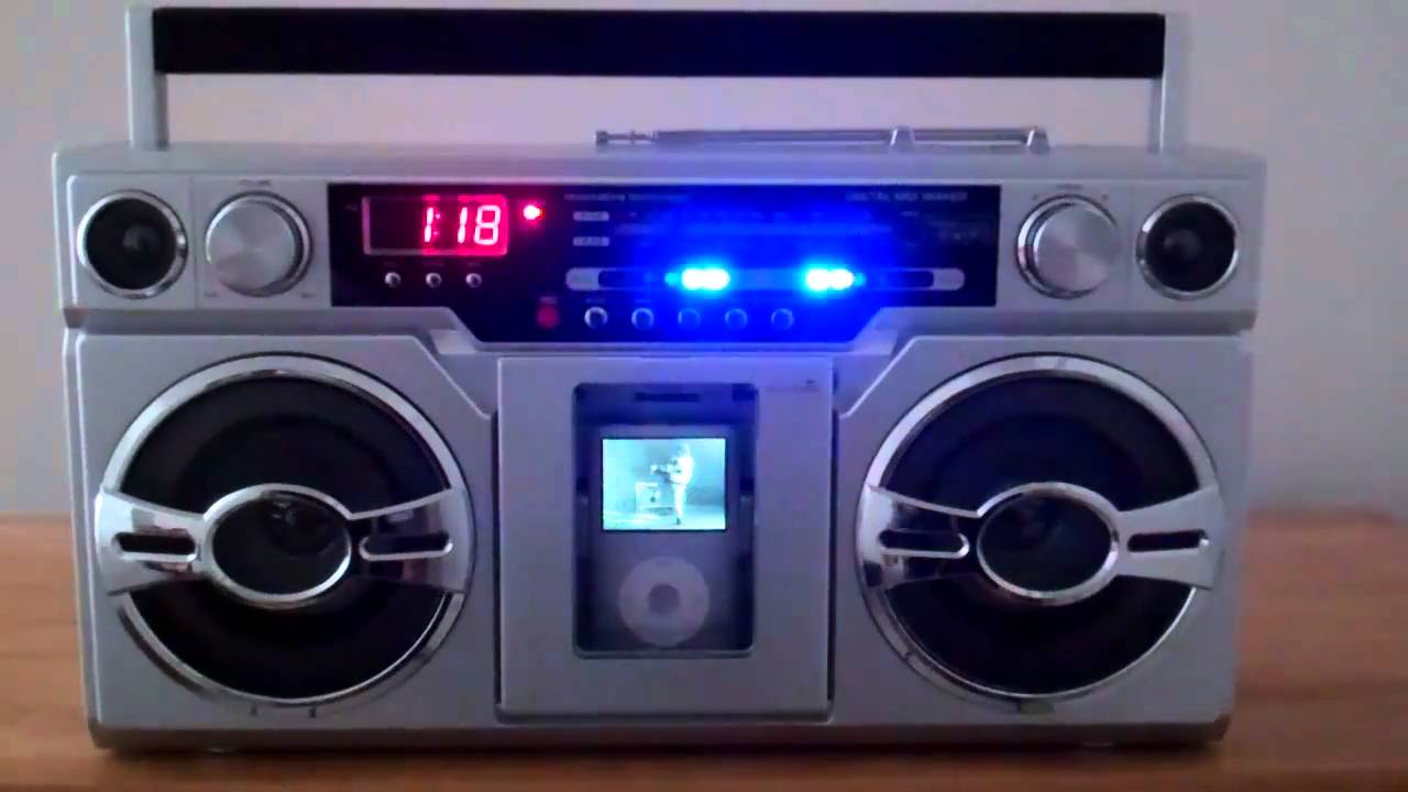 Innovative Technology Boombox Ghettoblaster Collection - YouTube