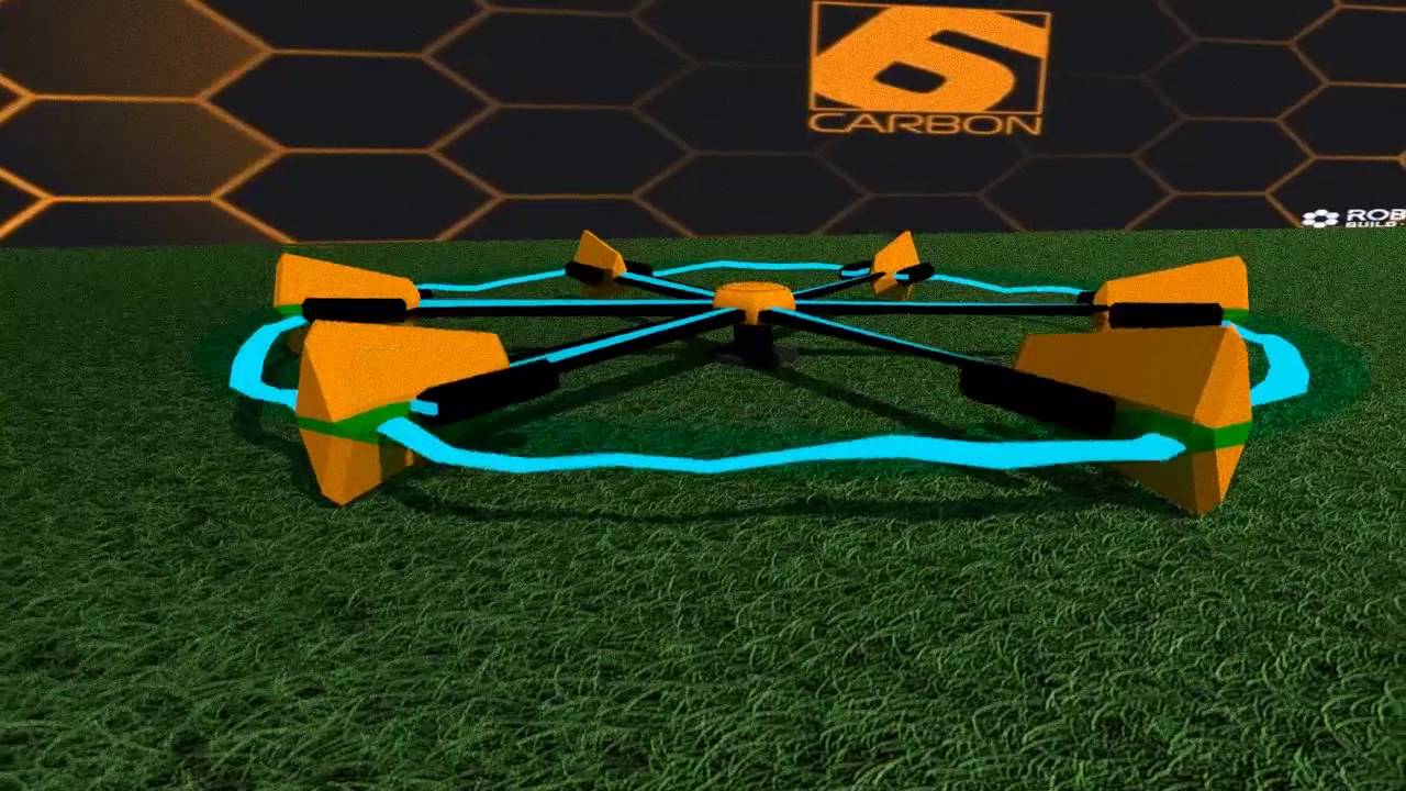 Robocraft Carbon 6 Tesla Rotor Concept - YouTube