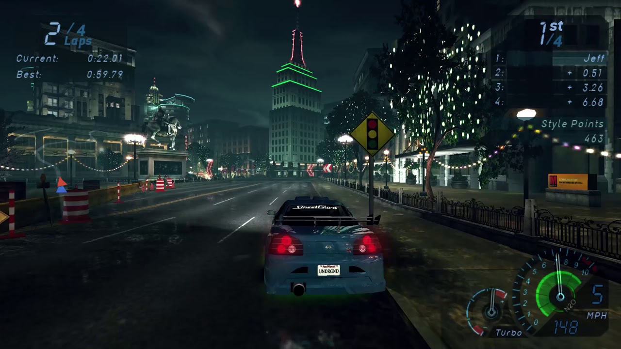 NFS Underground PC (Gameplay) - YouTube
