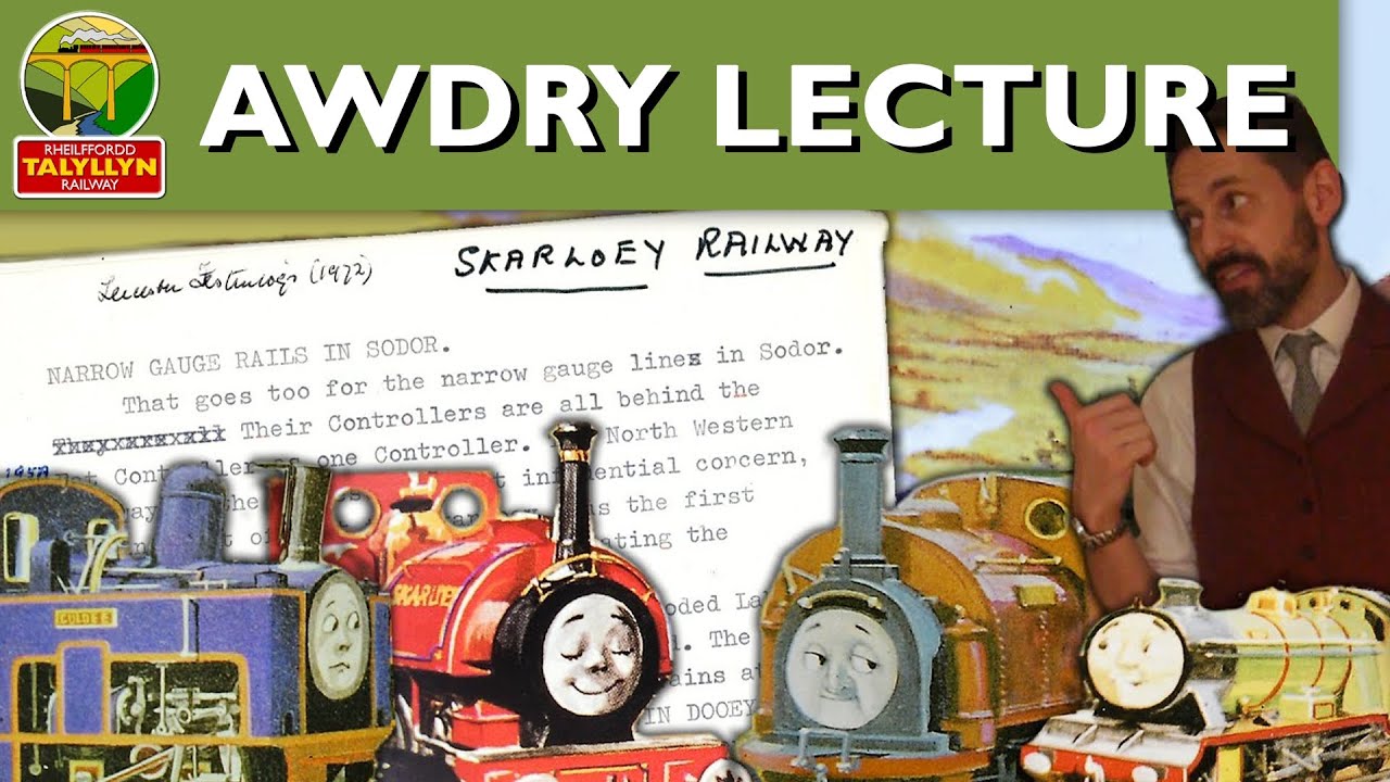 Narrow Gauge Rails in Sodor - The Awdry Christmas Lecture 2021 with Tim ...