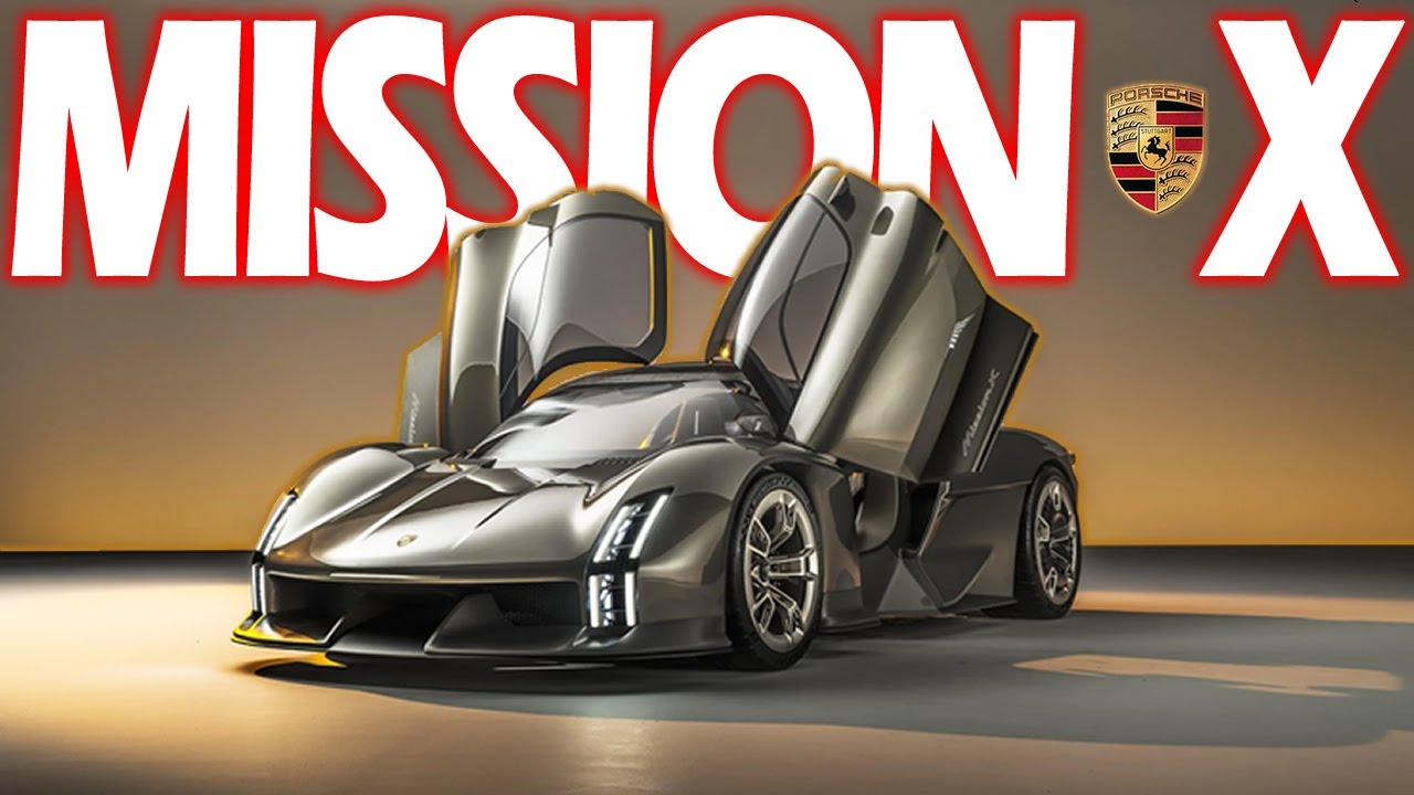 Porsche Mission X - FIRST EVER Porsche Hypercar! All new hyper EV set ...