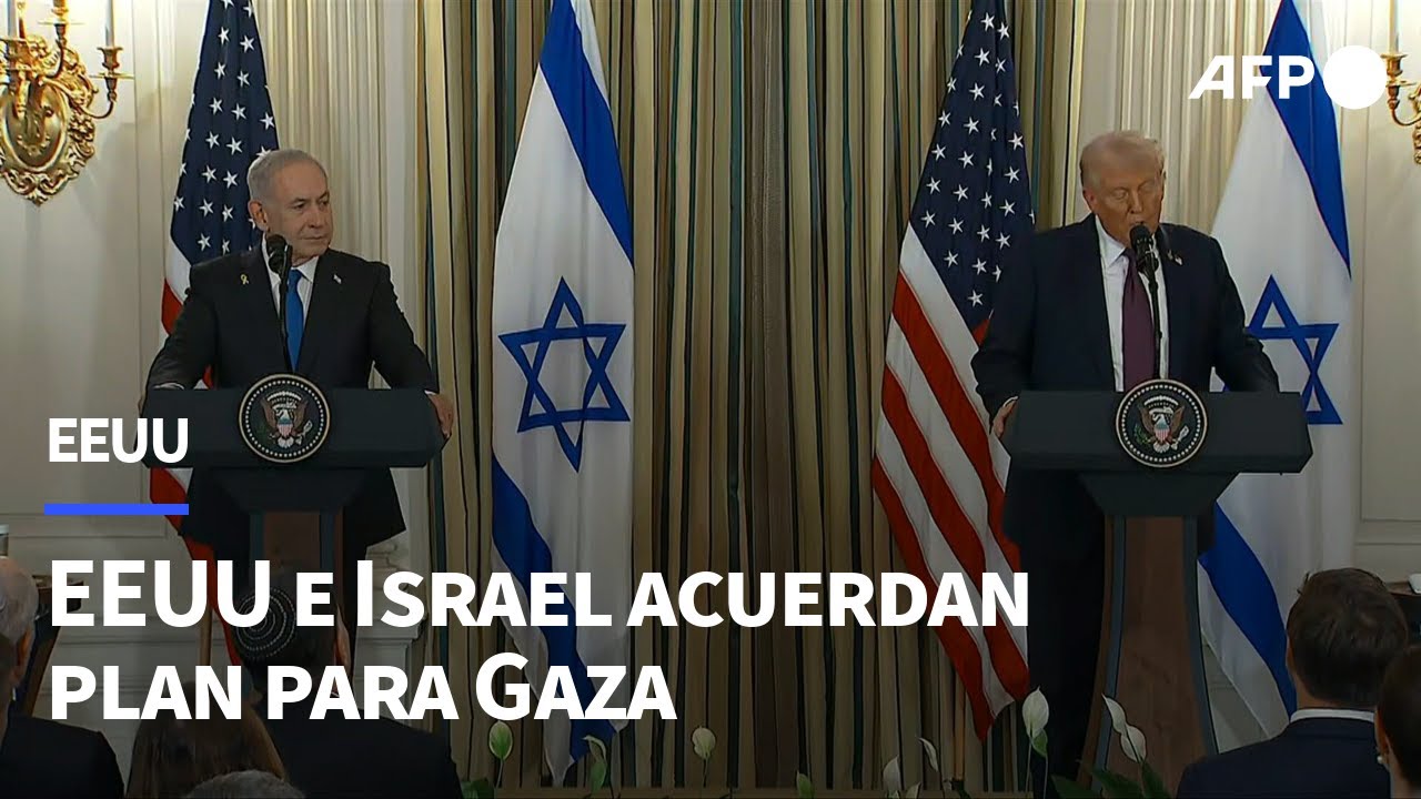EEUU e Israel acuerdan plan para Gaza y Trump se dice dispuesto a ...