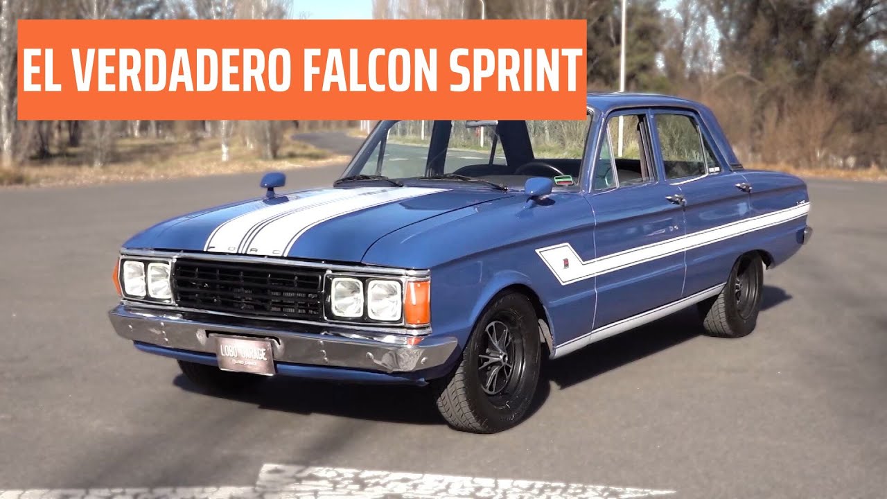 FORD FALCON SPRINT 1974 - AZUL COBALTO Original | "Es el 8vo que tengo ...