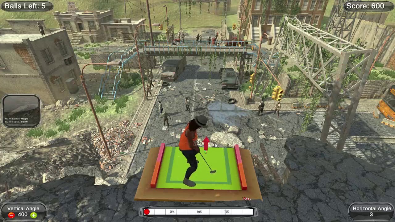 PC: Zombie Golf - YouTube