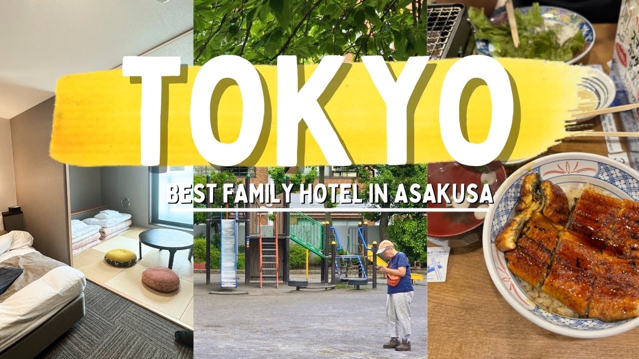 Best Family Hotel in Tokyo | ENT TERRACE ASAKUSA 🇯🇵 - YouTube