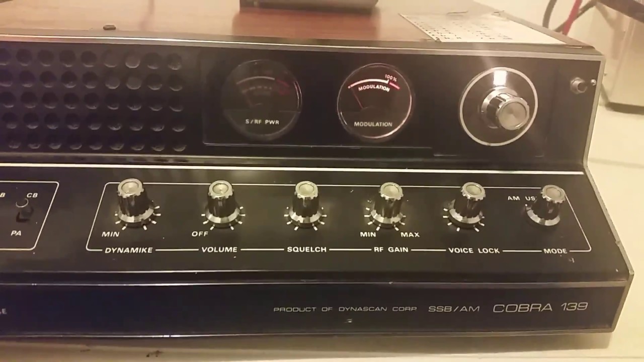 Cobra 139 23 Channel Radio expanded channels - YouTube