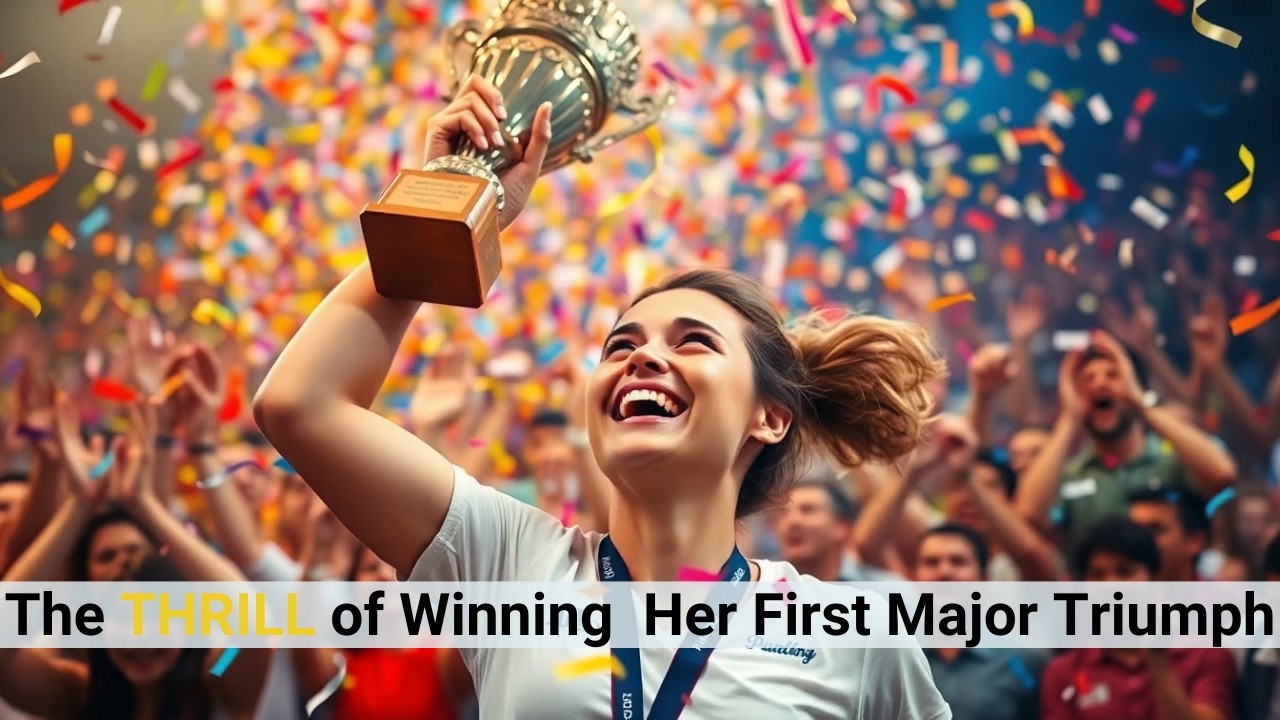 The THRILL of Winning | Her First Major Triumph - YouTube