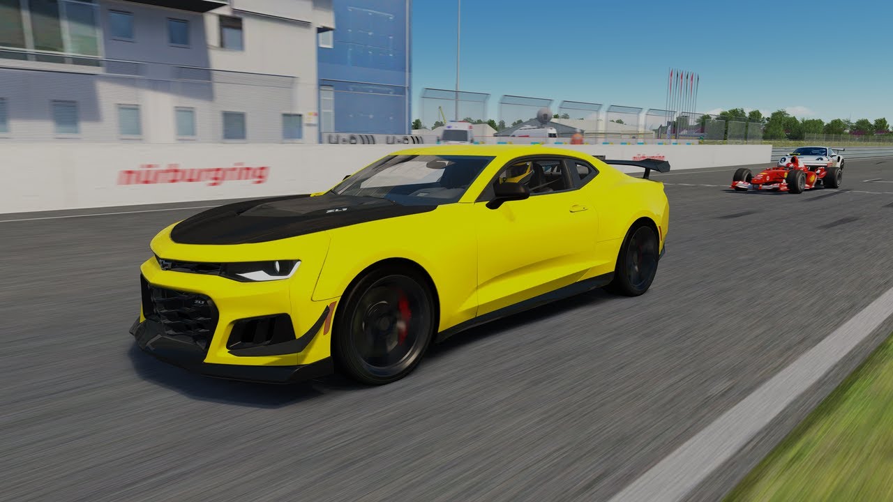 Camaro Zl1 1Le racing supercars at Nurburgring - YouTube