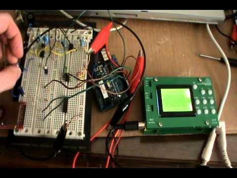 Arduino Wavetable Oscillator Demo - YouTube