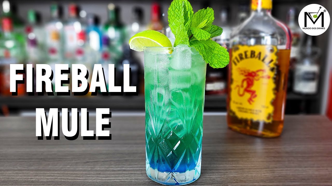 COMO FAZER DRINK COM FIREBALL - O FIREBALL MULE! 🍹🍹 - YouTube