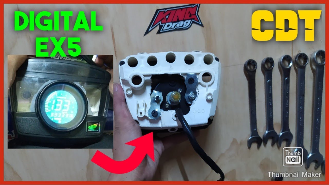 CARA CUSTOM METER DIGITAL COMEL EX5 | STEP BY STEP - YouTube