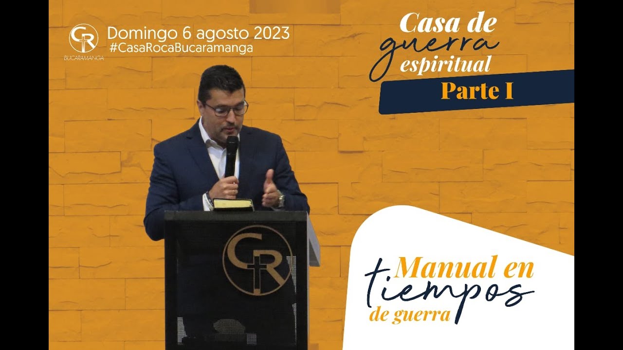 DOMINGO EN CASA - SERIE CASA DE GUERRA ESPIRITUAL PARTE 1 - Ps. JESÚS ...