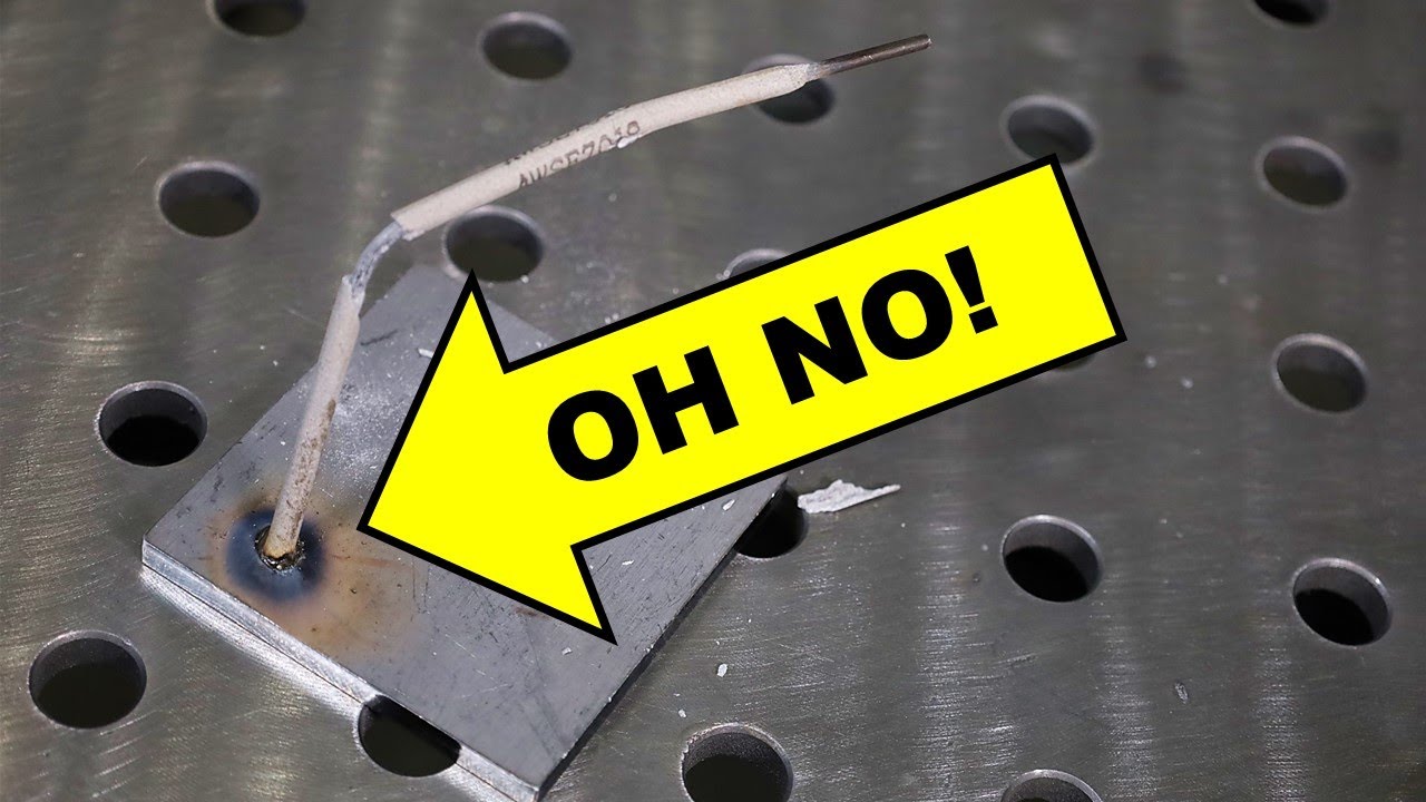 Stick Welding: How to Strike an Arc - YouTube