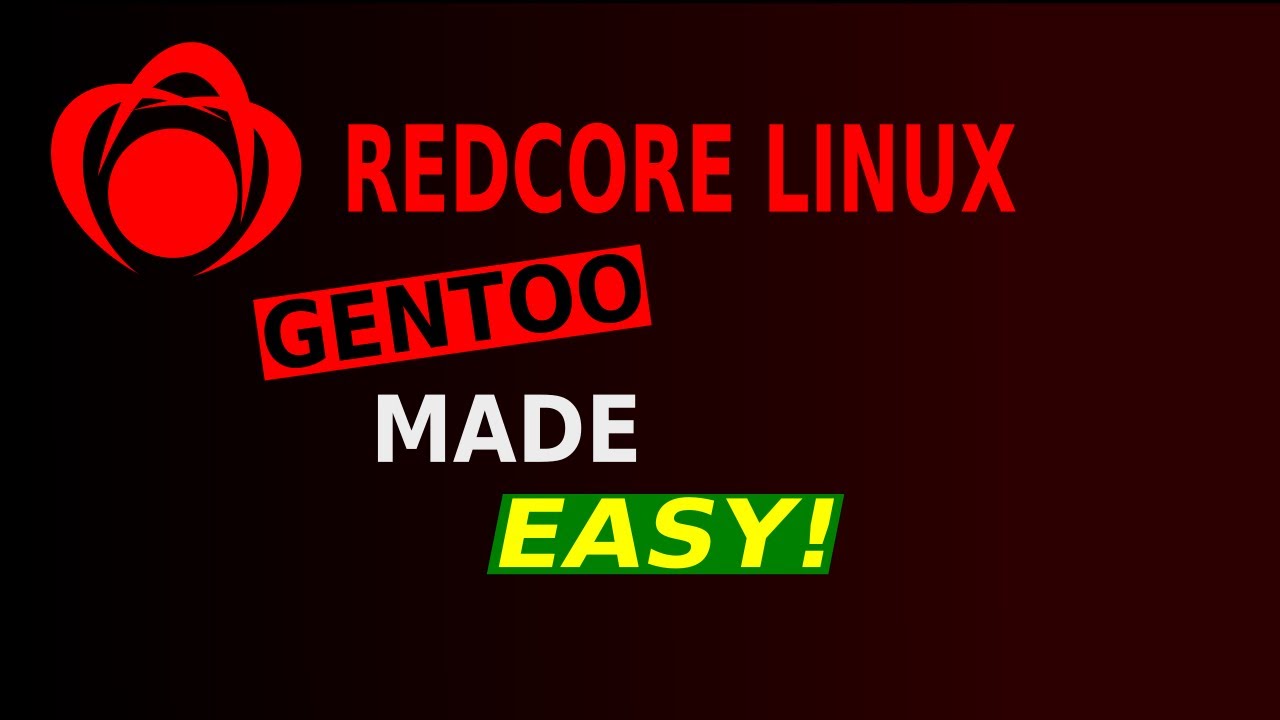 Redcore Linux - Is it the "Manjaro" of Gentoo? - YouTube