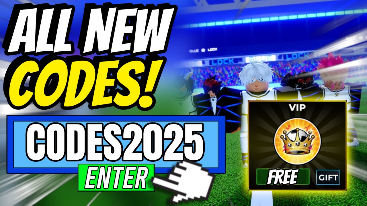 NEW OP CODES IN BLUE LOCK JANUARY 2025! BLUE LOCK RIVALS WORKING CODES ...