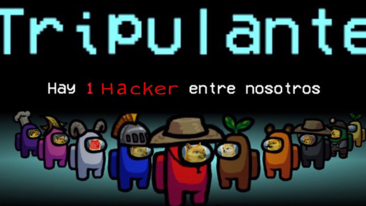 Hacker en AMONG US!😟-hilos con Cheems - YouTube