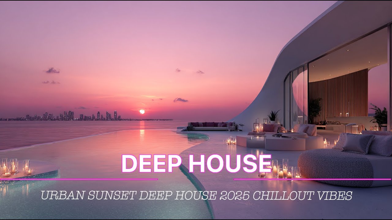 Urban Sunset Deep House 2025 Luxury Chillout Mix & Warm Evening Vibes ...