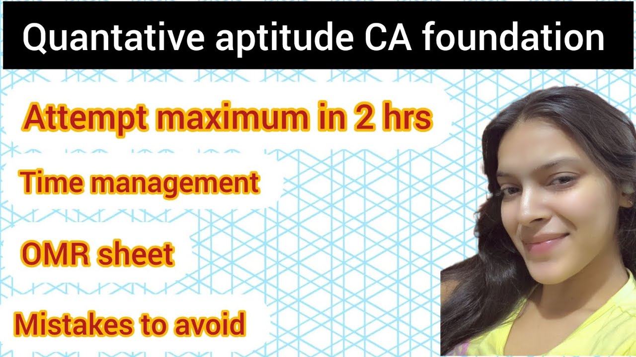 Attempt maximum in Quantitative aptitude. Time Management. OMR sheet. Mistakes to avoid - YouTube