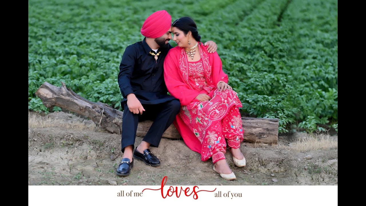 BEST PREWEDDING==MANDEEP SINGH SRAN WITH MANPREET KAUR - YouTube