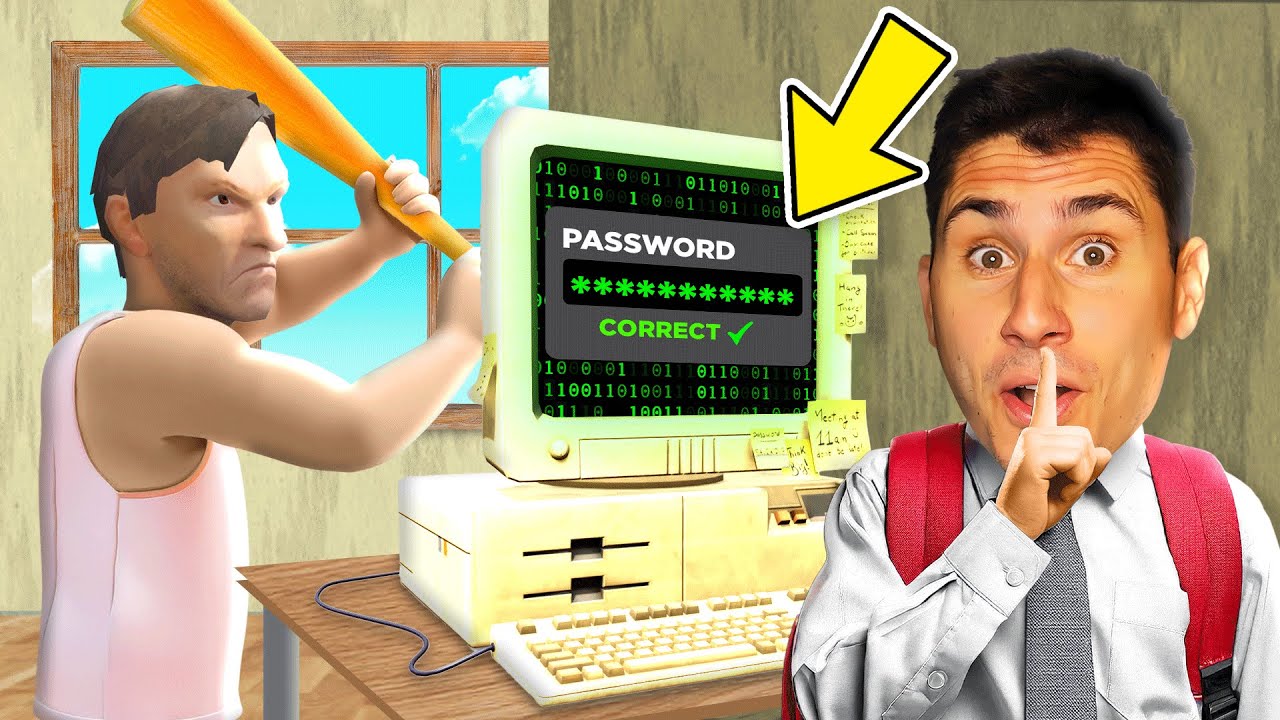 I HACKED Dad's Computer To Escape! | Schoolboy Runaway - YouTube