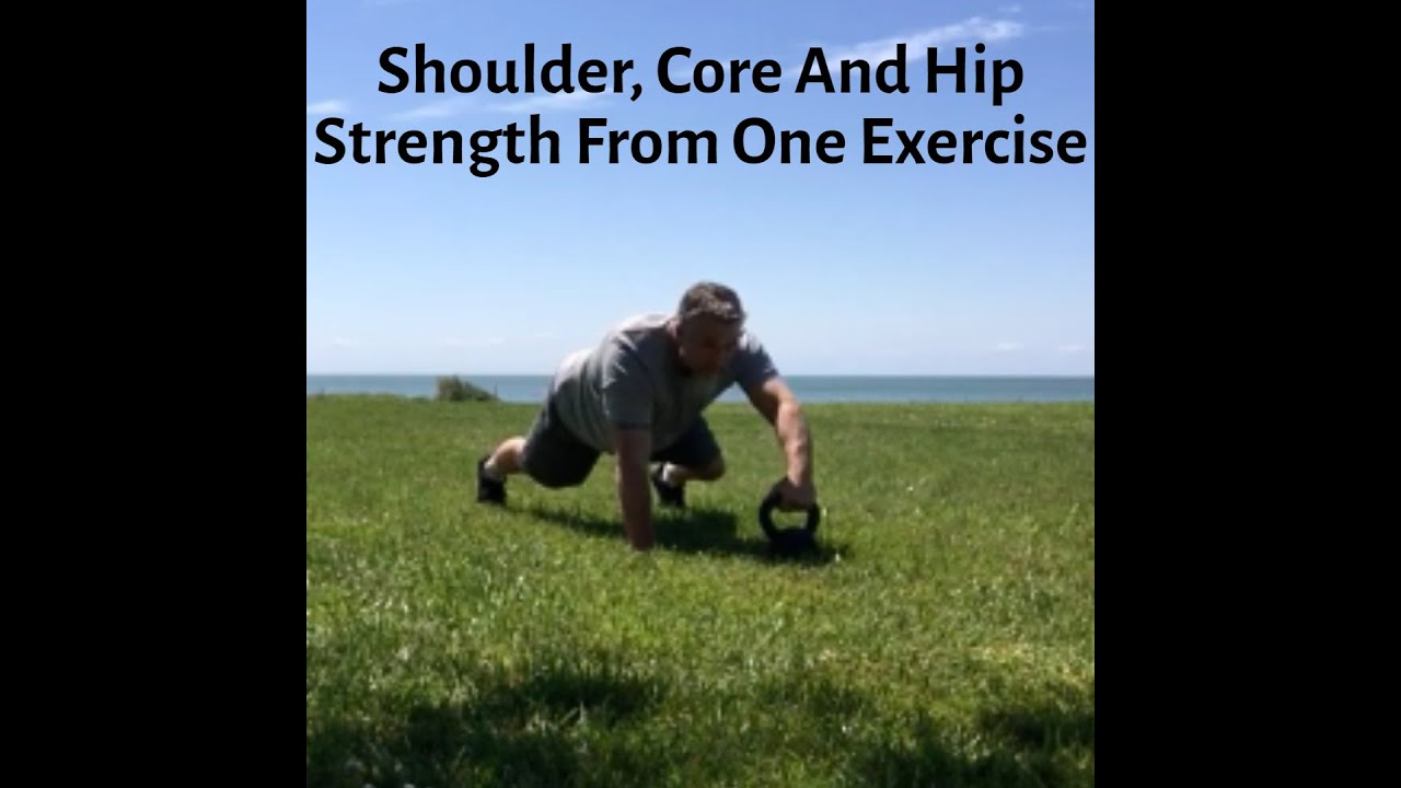 Crawling Exercise Variations: The Kettlebell Drag Crawl - YouTube