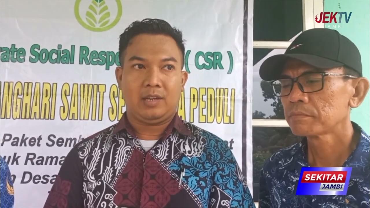 PT BSS CSR PERBAIKAN JALAN DAN SALURKAN 375 PAKET SEMBAKO - YouTube