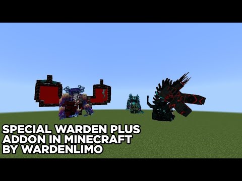 Special All Warden Plus+ Addons By @Wardenlimo-bl8tp in Minecraft - YouTube