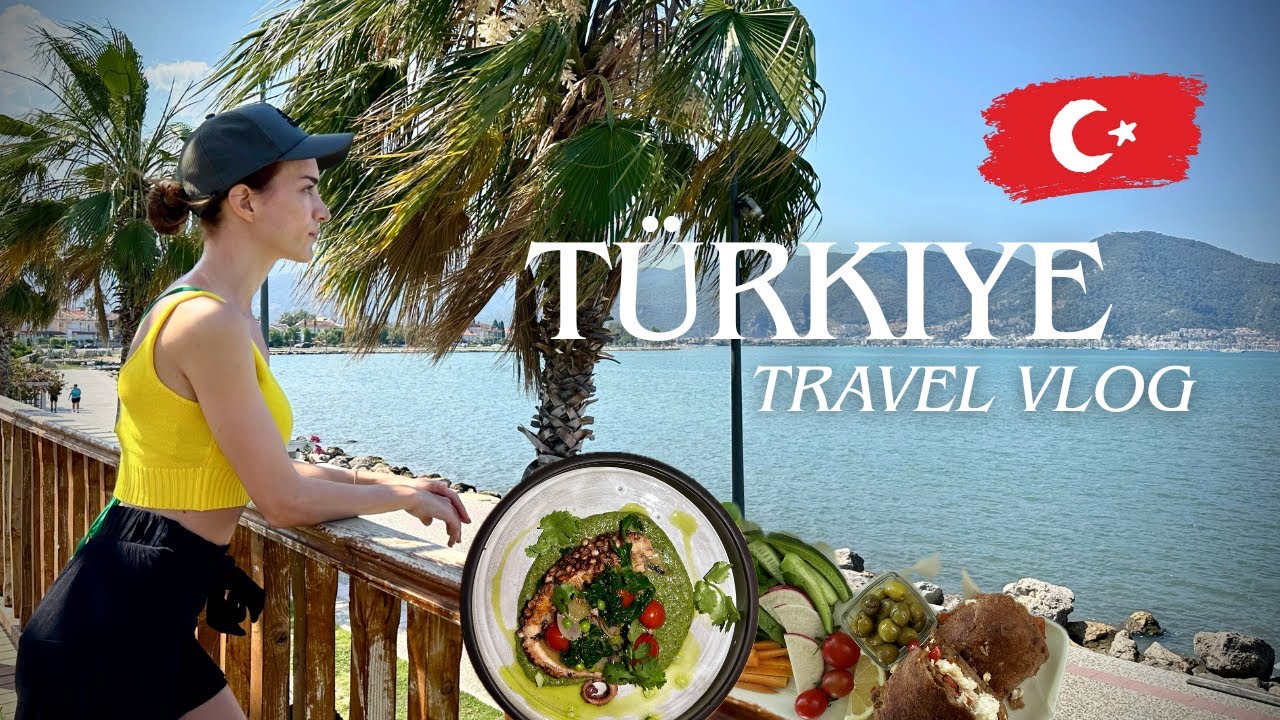 FETHIYE travel vlog: exploring the old town, Calis beach, must-try food ...