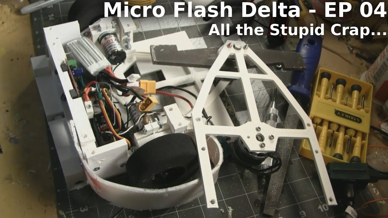 Micro Flash Delta Episode 04 - All the stupid crap - Beetle weight ...