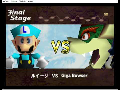 Smash Remix Gameplay NTSC-J Luigi Light Blue Remix 1P Easy No stock loss Part 2