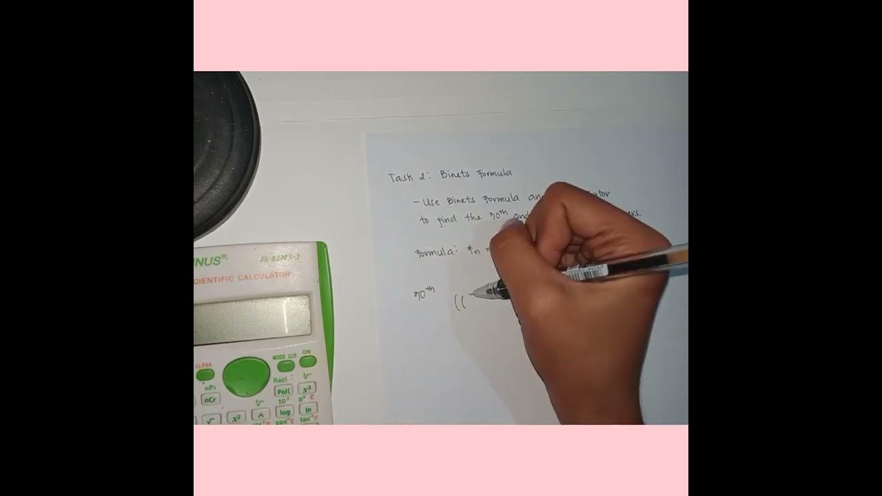 How to solve Fibonacci numbers using Binets Formula | Problem Solving - YouTube