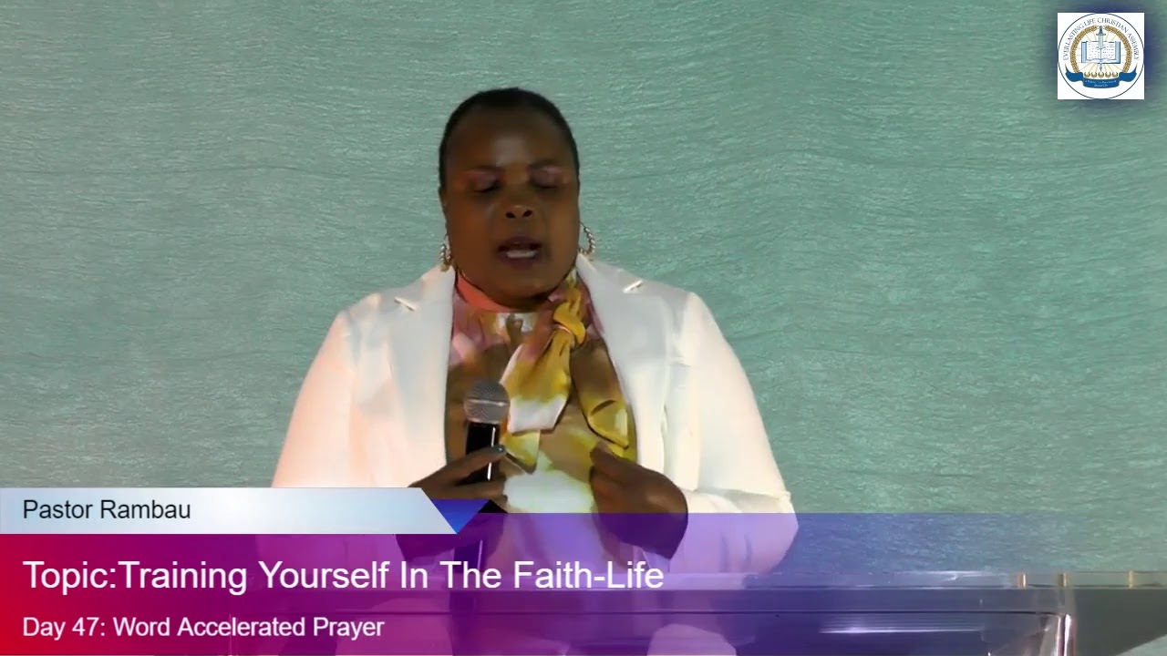 Day 47:Word Accelerated Prayer With Pastor Rambau - YouTube