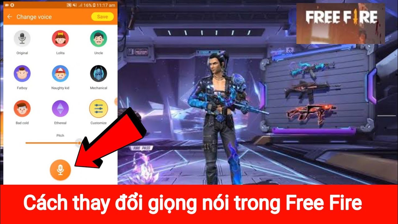 Cách thay đổi giọng nói trong Free Fire || Ứng dụng thay đổi giọng nói ...