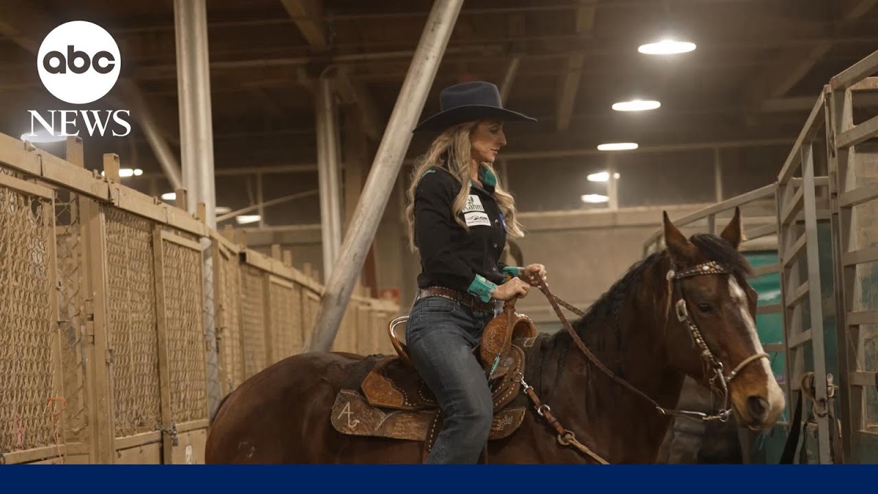 Female barrel racers dominate the sport of rodeo - YouTube