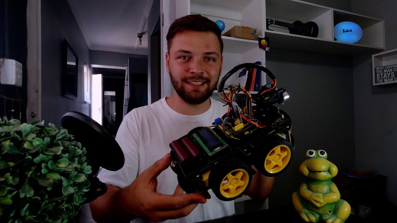 Self-Driving Robotic Car | BUILDING MY TESLA PART 1 👨‍💻 - YouTube