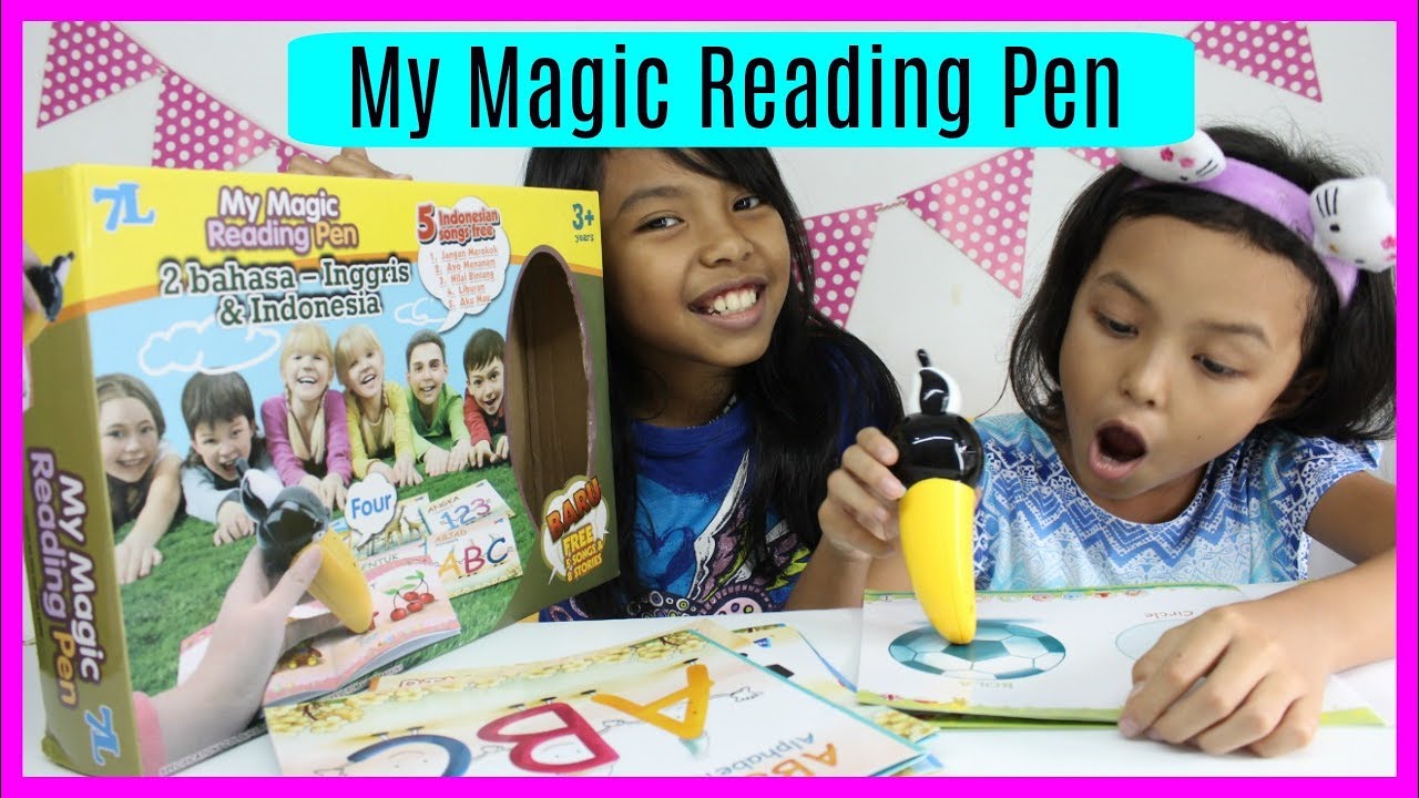 UNBOXING MAINAN ANAK ♥ MY MAGIC READING PEN - YouTube